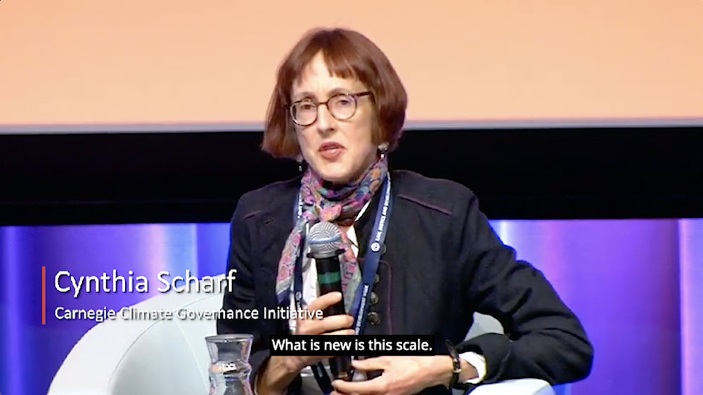 The need for large-scale carbon dioxide removal governance - Cynthia ...